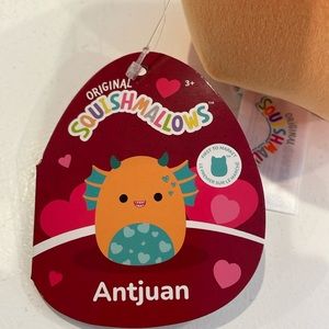 Squishmallows | Other | Nwt 5 Antjuan The Orange Monster Valentine ...